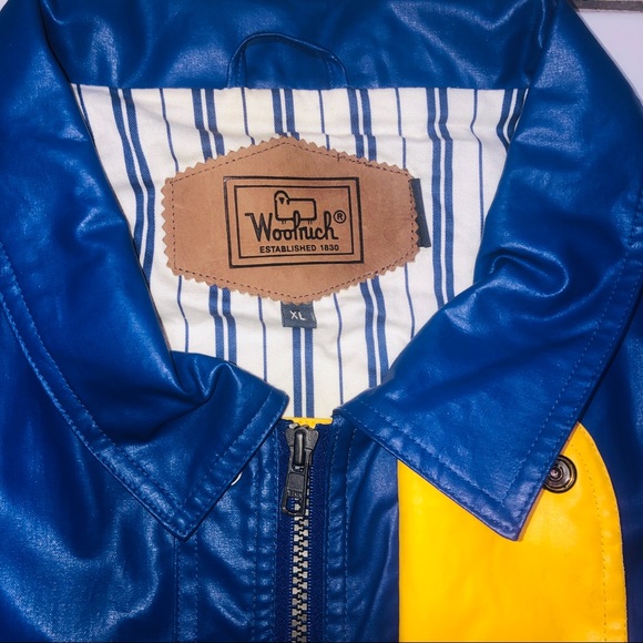 Woolrich | Jackets & Coats | Vtg Woolrich 9s Mens Pvc Rain Jacket Xl ...